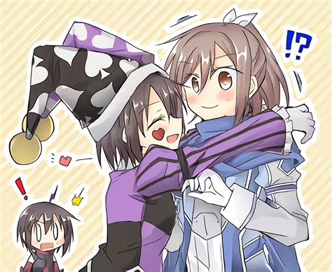 Safebooru 2girls 3girls Black Hair Brown Eyes Brown Hair Itai No Wa