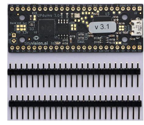 upduino v3 1 with the in box 24 pins electronics