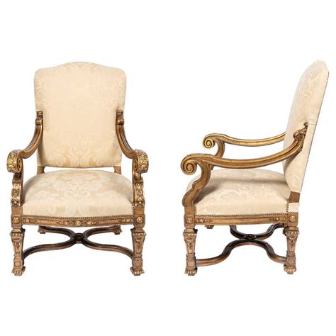 Pair Of Faux Bamboo And Gold Leaf Stools England Late 19th Century For Sale At 1stdibs
