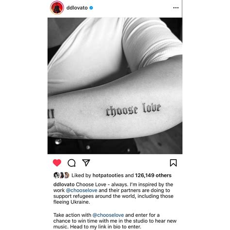Music Is Love Tattoo