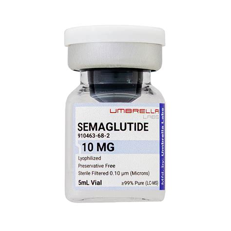 Semaglutide Peptide Vial Umbrella Labs
