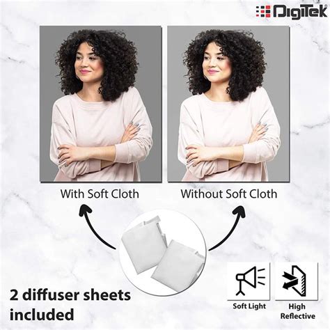 Buy Digitek Dsbh 065 Softbox With Bracket Diffuser Sheets And Carry Case