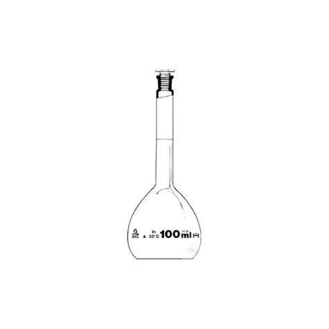 Volumetric Flasks 2000 Ml Class A Conformity Certified Ns2932 Pe