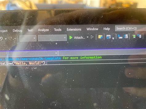 Beginner Here Visual Studio Is Showing Attach Instead Of Start Button How Can I Change It Back