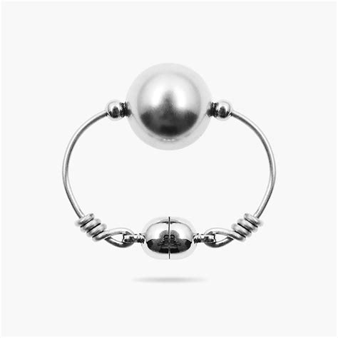 Magnet Clit Ring Non Piercing Hood Jewelry With Pearls Piercingart
