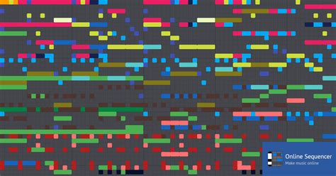 Random Untitled Music Composition Online Sequencer