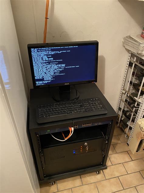 new basement install unraid server for my home homelab
