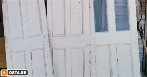 Vanad Uksed Puidust Kõik Koos 3tk 192742332 Ostaee