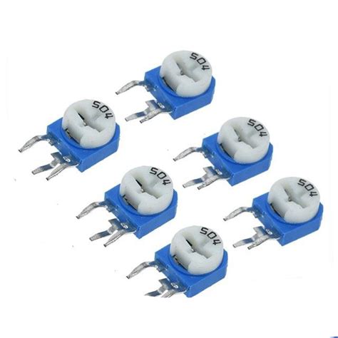 5pcs 500k Ohm 504 Trimpot Trimmer Potentiometer Variable Resistor 5pcs