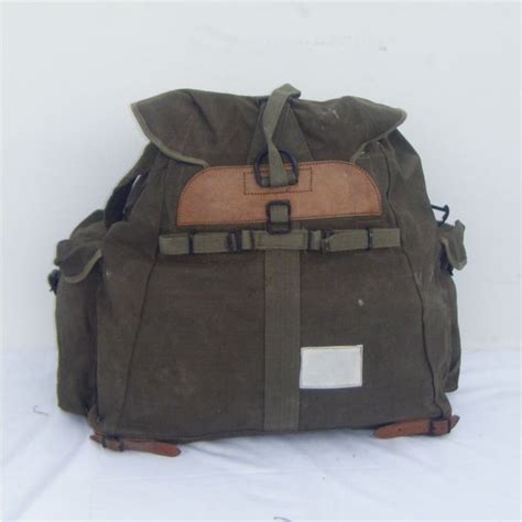 Webbingbabel French Army Airborne Backpack Mod1950