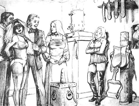 Classic Bdsm Art Getting Her Ready Porn Pictures Xxx Photos Sex