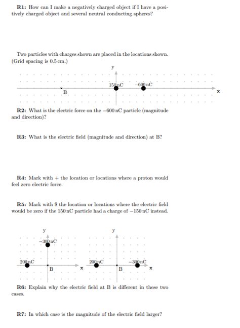 Solved R1 How Can I Make A Negatively Charged Object If I