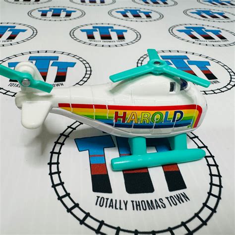 Rainbow Harold 2012 Good Condition Used Push Along Trackmaster