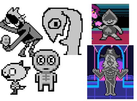 Could The Gaster Followers Be Darkners Statuefied As A Result Of The Roaring Rdeltarune
