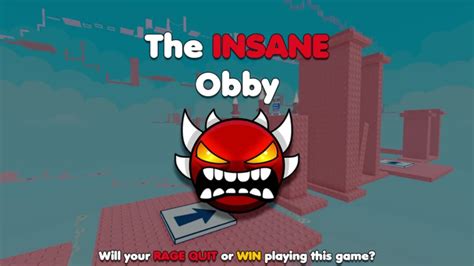 The Insane Obby Roblox
