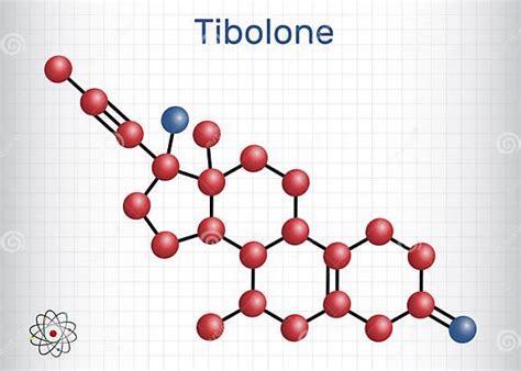 Tibolone Molecule It Is Anabolic Steroid Hormone Drug Synthetic