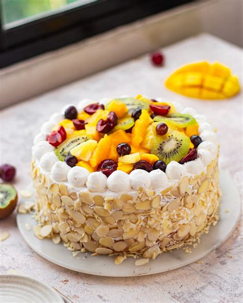 Simple Fruit Cake Easy Fruit Cake Jifai