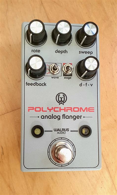 Polychrome Analog Flanger Walrus Audio Audiofanzine