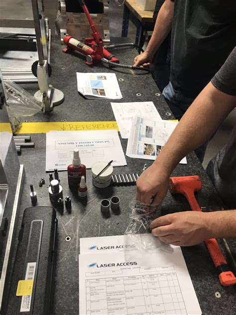 Final Assembly Laser Access