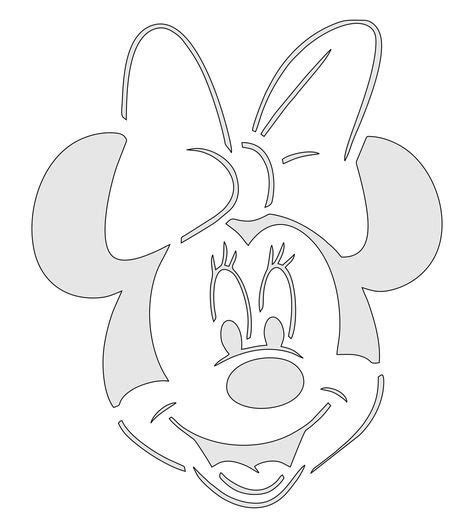 Minnie Mouse Stencil 10 Free Pdf Printables Artofit