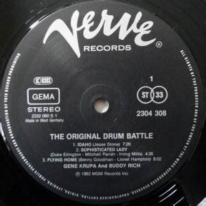 The Original Drum Battle Lp Live Re Release Von Gene Krupa