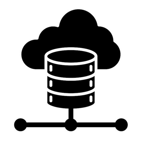 Premium Vector Cloud Data Icon