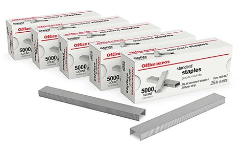Office Depot® Brand Standard Staples 14 5000 Staples Per Pack Box