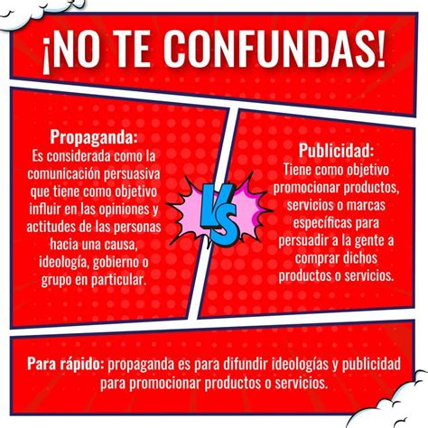 Propaganda Y Publicidad Diferencias Explicadas Publicidad Y