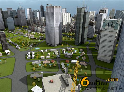 Unity城市建筑楼房套装下载