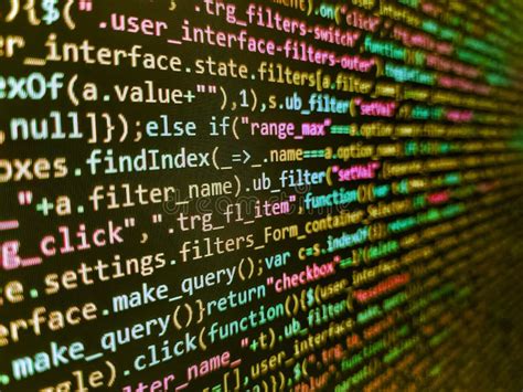 Script On Computer With Source Code Software Development Computer Code On Laptop Web