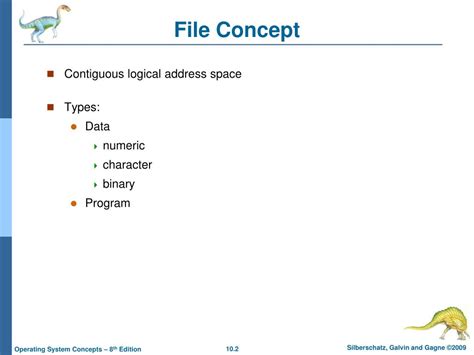 PPT Chapter File System Interface PowerPoint Presentation Free Download ID