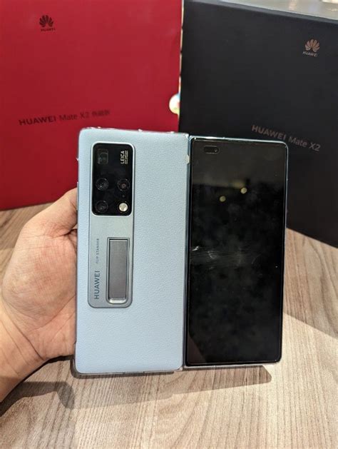 Huawei Mate X2 5g 512gb12gb Foldable Phone 100x Zoom Mobile Phones