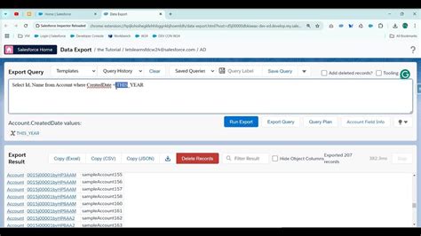 use this year vs last year vs datetime in query insalesforce youtube