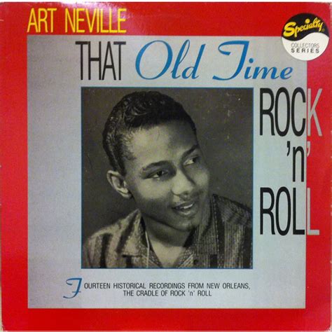 Art Neville That Old Time Rock N Roll Vinyl Lp 1987 Us