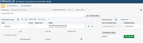 creating an orchestration to invoke an external rest service