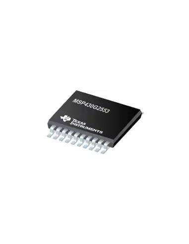 MSP G MHz MCU KB Flash B SRAM UART SPI I C CMS SMD