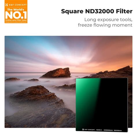 Kandf Concept 100x100mm Square Nd32000 Filter Instruction Manual