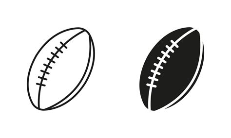 American Football Outline Clip Art