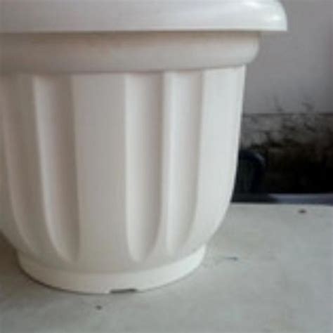 Jual Pot Tanaman Jumbo Ebbony 60 Hitam Polos Shopee Indonesia