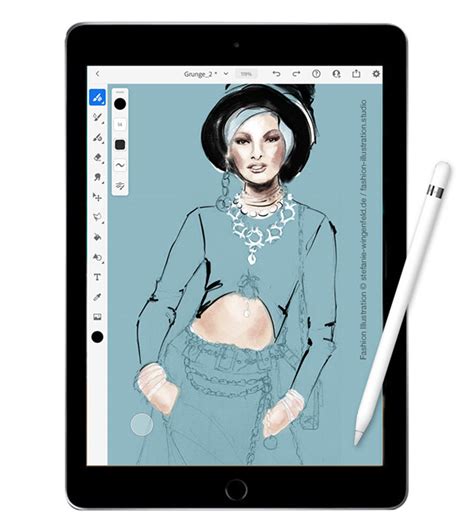 Fashion Illustration Sketch Adobe Fresco On Behance