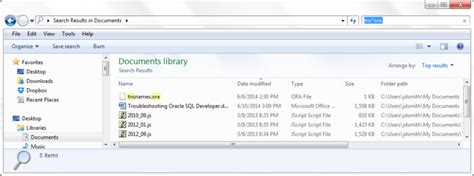 On Sql Developer And Tnsnamesora
