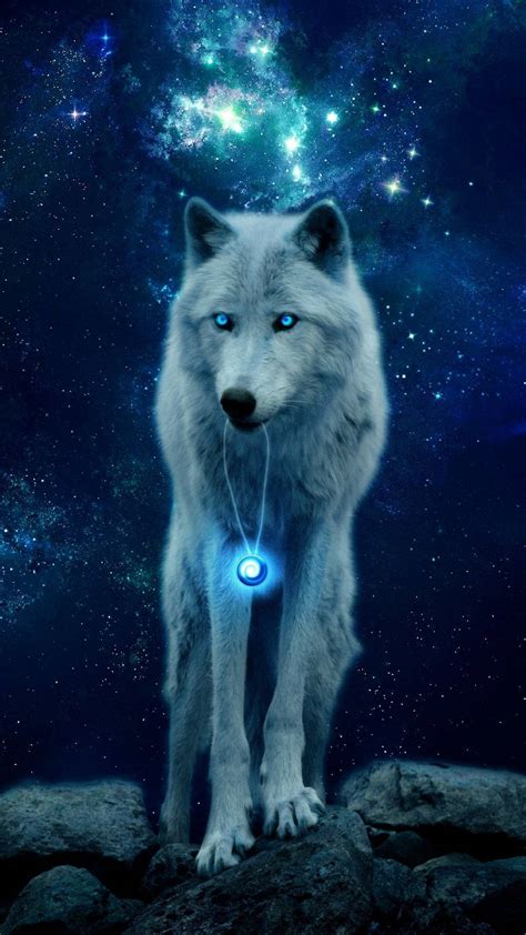 100 Galaxy Wolf Backgrounds