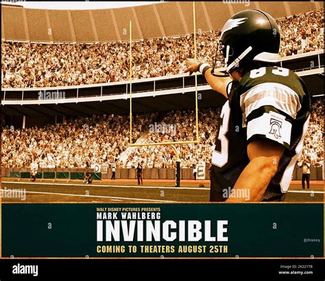 Mark Wahlberg Invincible Poster