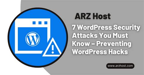 prevent wordpress security attacks 7 attacks you must know
