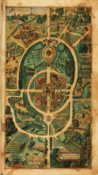 Free Historic City Map Image Map Historic City Download At Stockcake