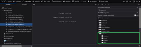 Javascript Browser Devtools How To Figure Out The Elements Event Context Stack Overflow