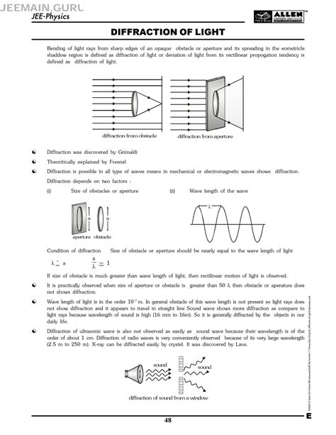 SOLUTION Diffraction Polarisation Of Light Studypool