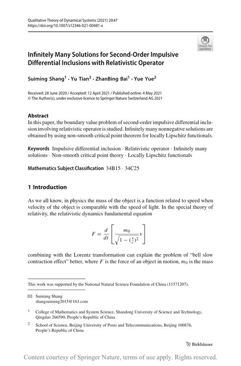 Infinitely Many Solutions For Second Order Impulsive Differential
