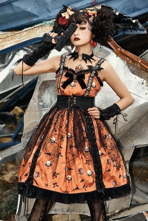 Lolitaknot 【punk Lolita Dresses】collection Harajuku Style Dress For