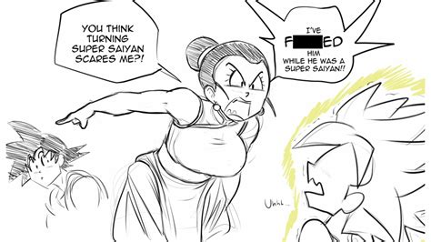 Chichi Puts Caulifla In Her Place Dbz Comic Dub Youtube